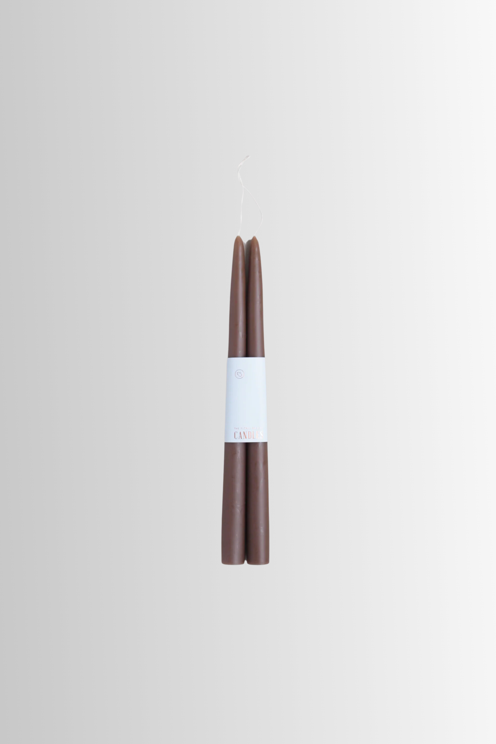 Dipped Taper Candles 12" Peat – Shoppe Refined